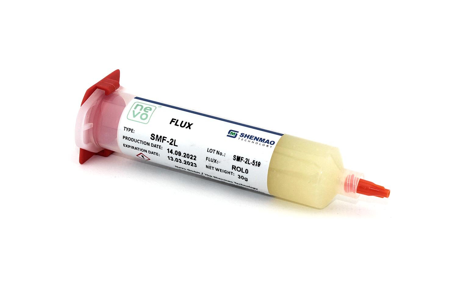 Флюс-гель SMF-2L безотмывочный, 30 мл.