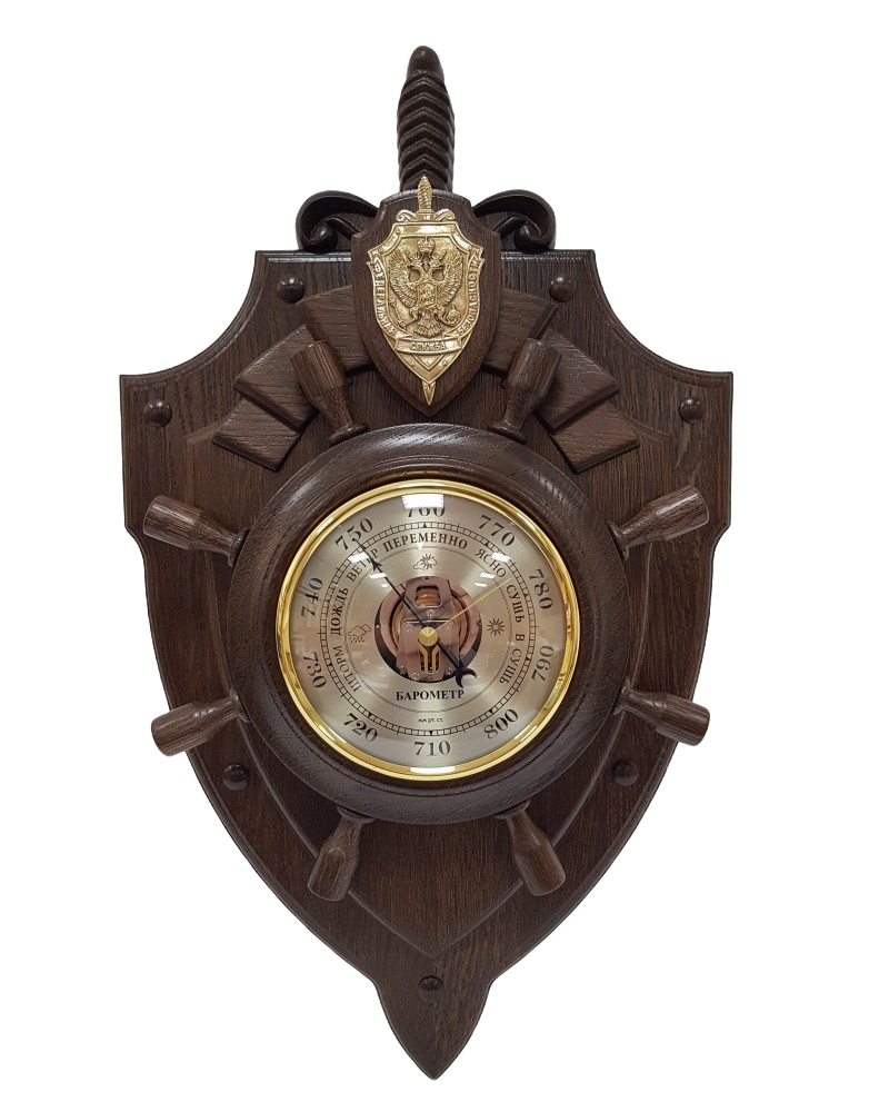 Барометр настенный "Щит ФСБ"