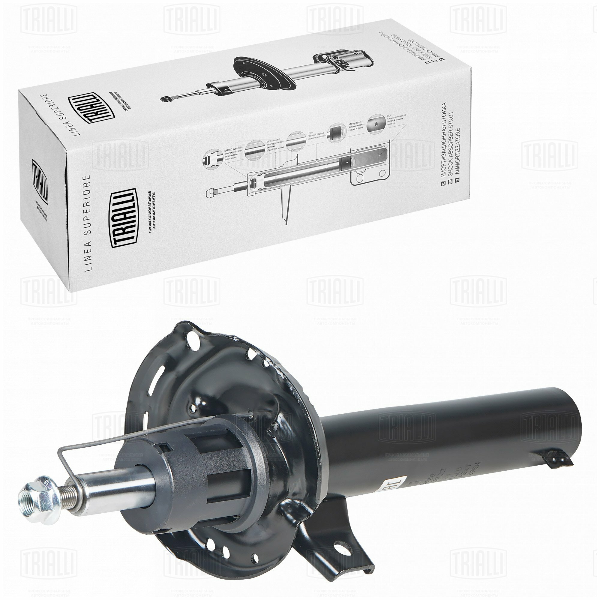 Амортизатор VAG Kodiaq 16-, Tiguan 16- передний Trialli