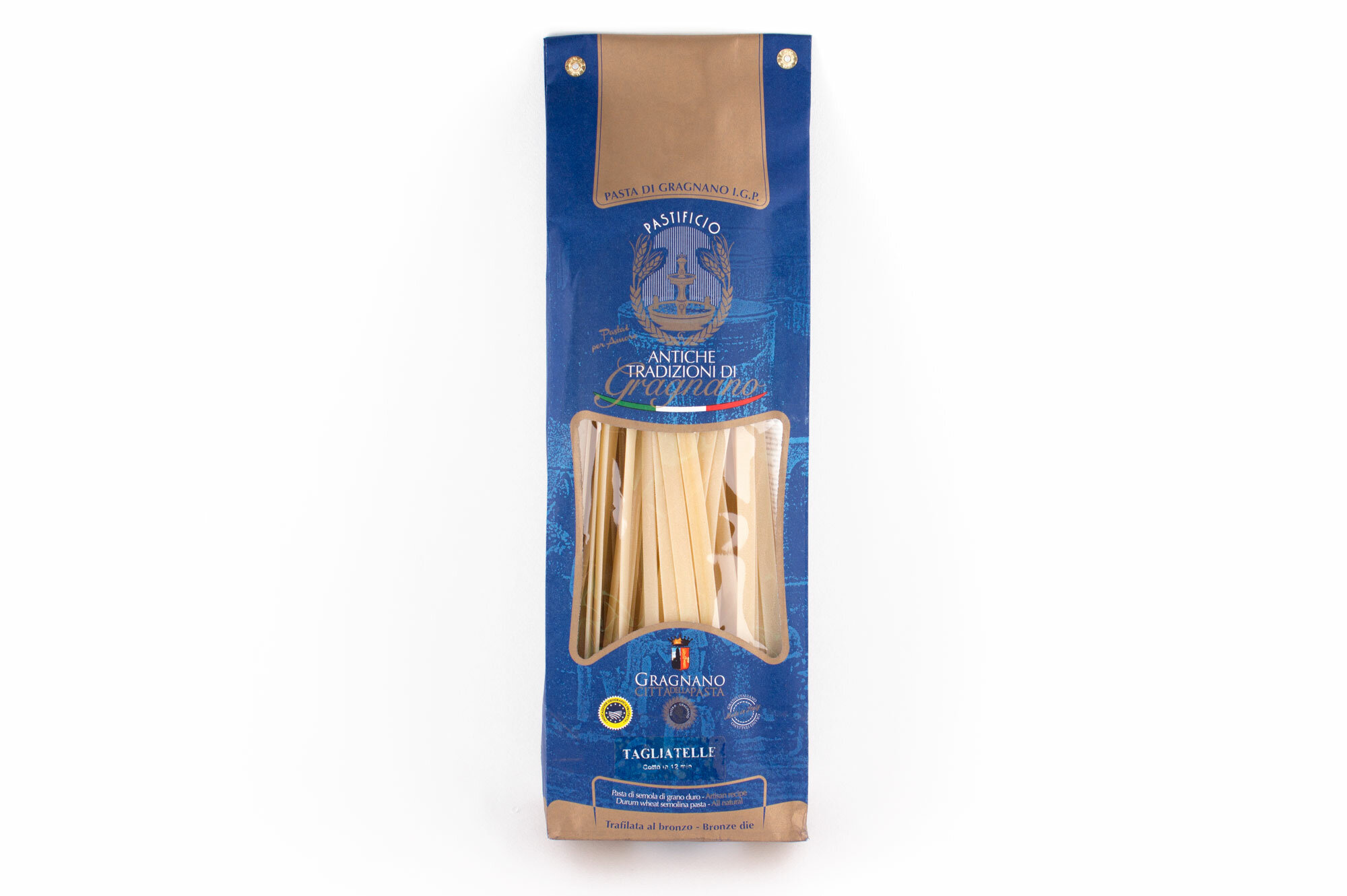 Тальятелле, паста из твердых сортов пшеницы из Граньяно IGP, ANTICHE TRADIZIONI DI GRAGNANO, 0,5 кг