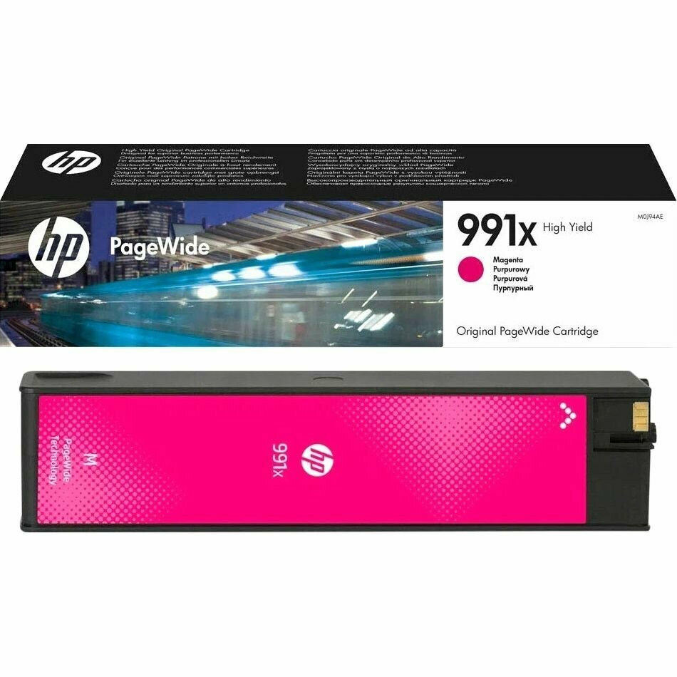 Картридж для струйного принтера HP 991X High Yield Magenta (M0J94AE)