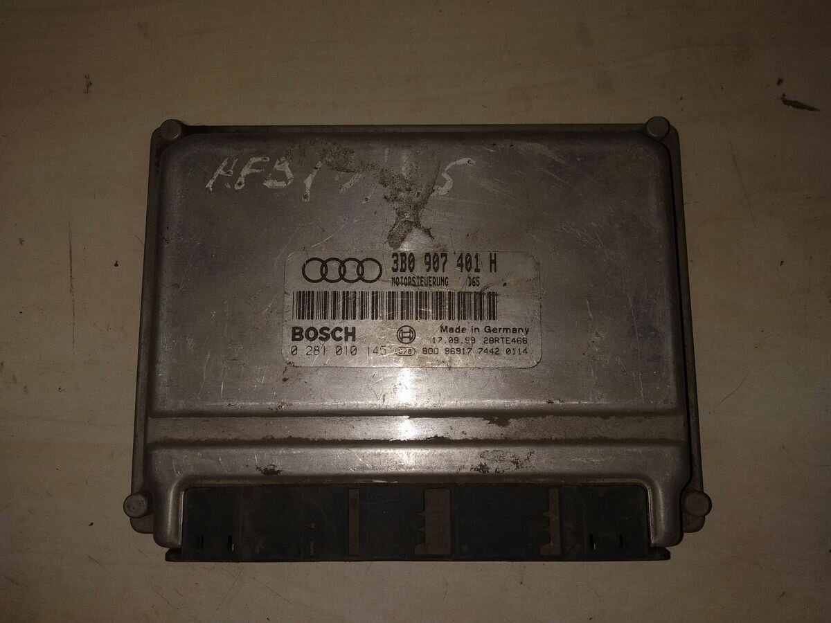Блок управления двигателем Audi A6 C5 2.5 AFB TDI