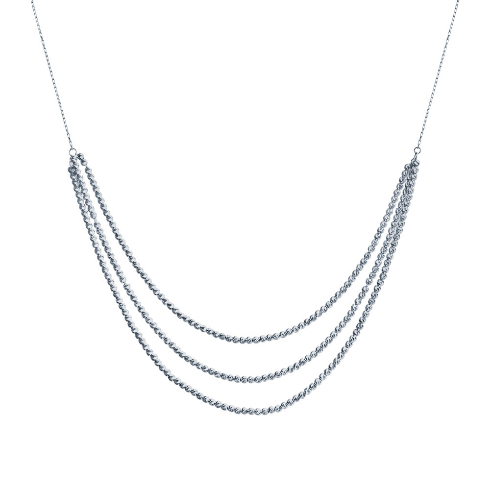 Колье, серебро, 925 проба