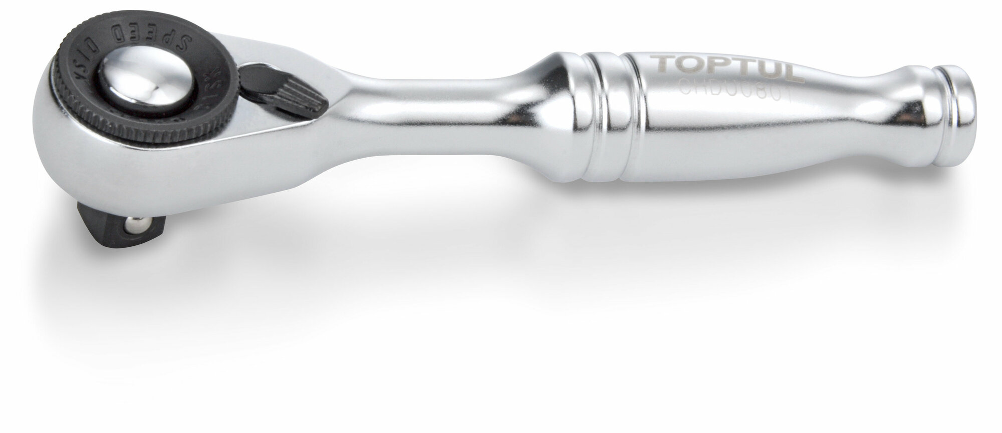 Трещотка TOPTUL (CHDU0801) 1/4" 60зуб. 86,5мм