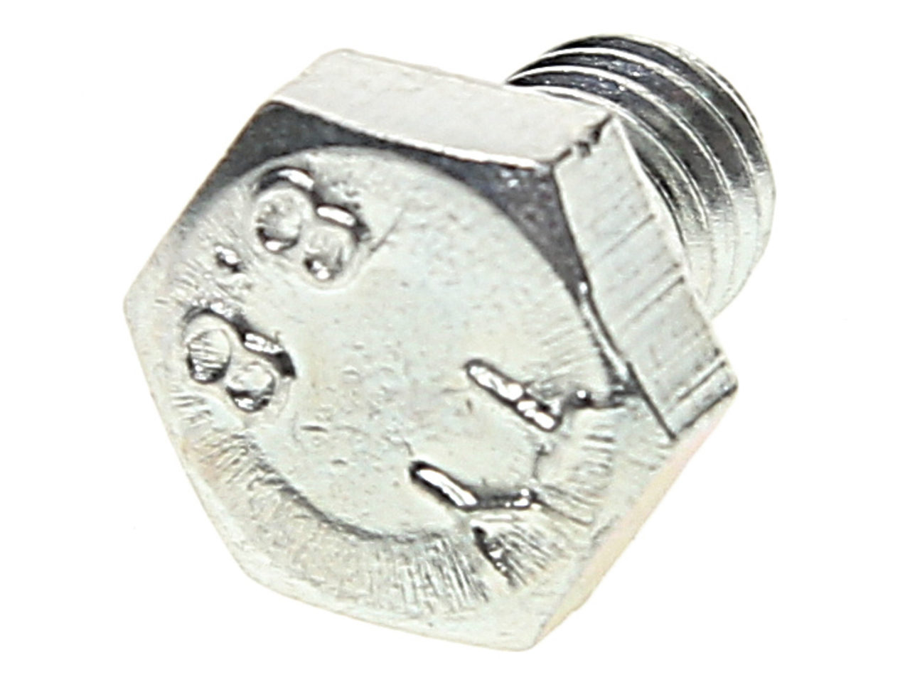 Болт М6х1,0х8, шестигранный, оцинкованный, класс прочности 8.8