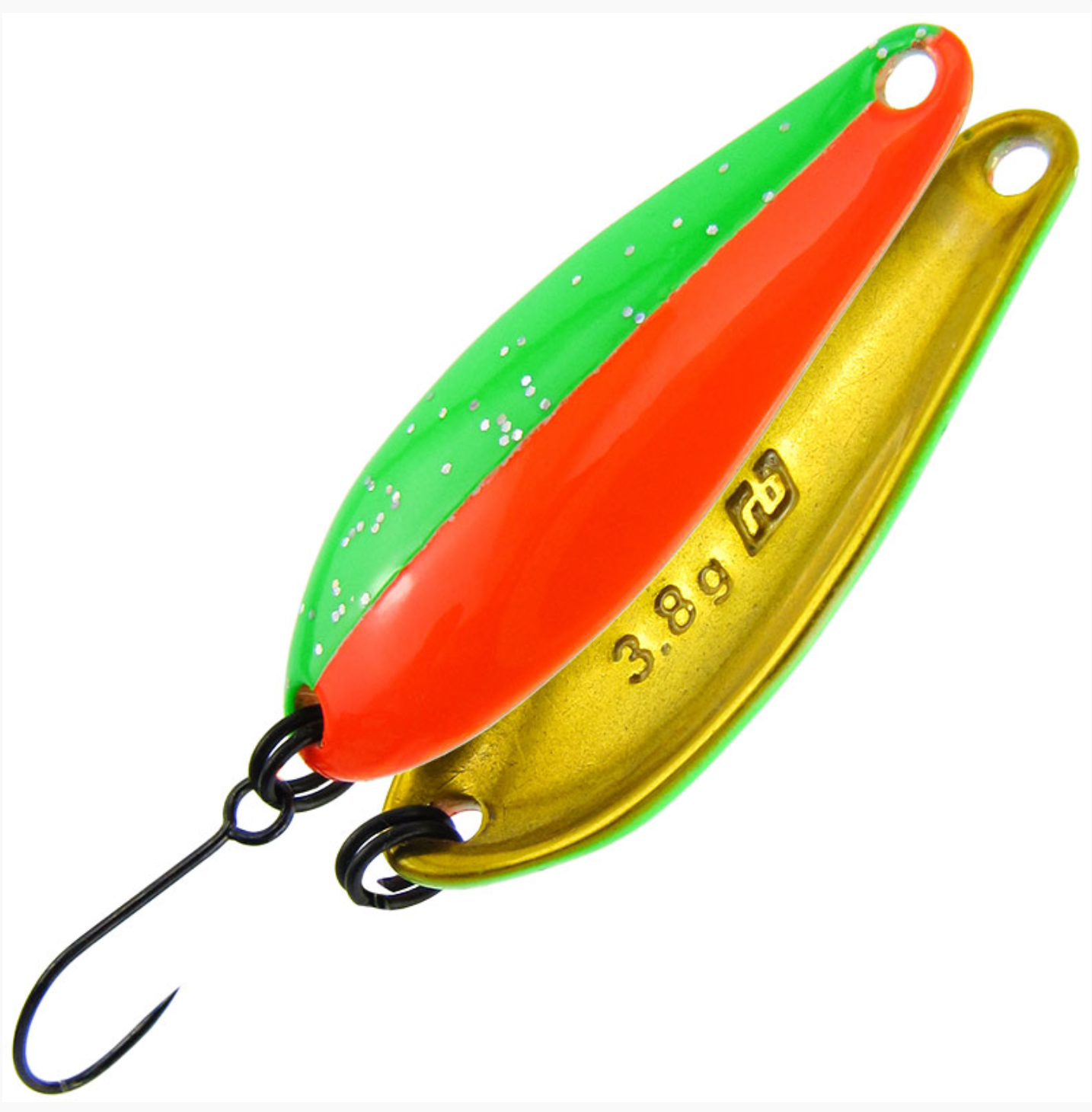 Блесна из латуни RB (Русская Блесна) Эффект 3,8г - 393, 40mm