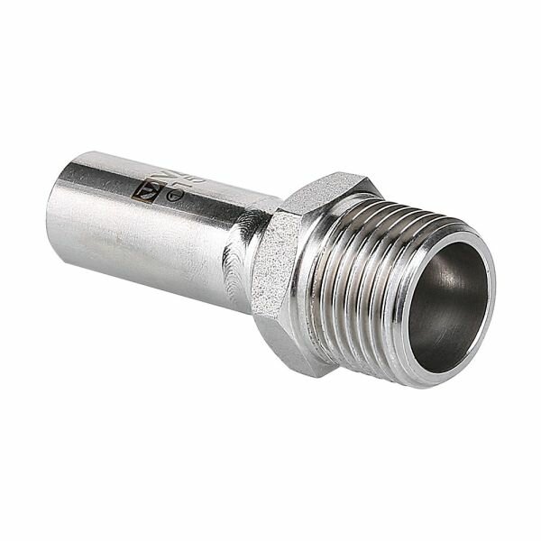 Вставка VALTEC нержавеющая сталь 22 мм х 1" НР (VTi.906. I.002206)