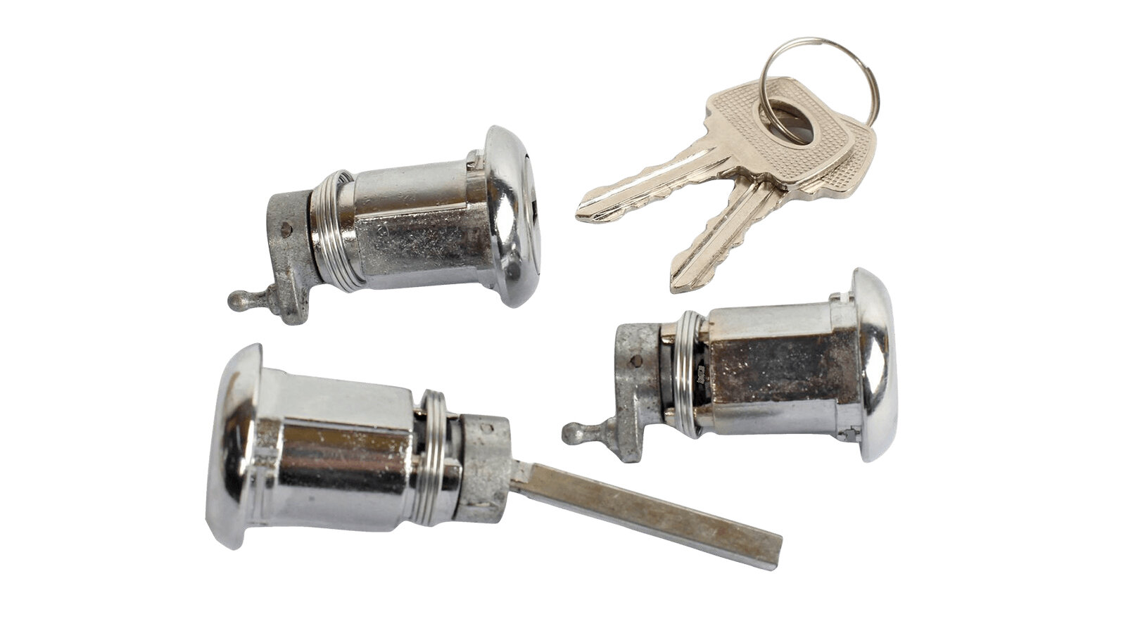 Личинка ГАЗ-2705 Бизнес замка двери в сборе 3 штуки комплект Автокомпонент 2705-6505080/6425080