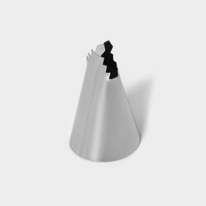 Насадка кондитерская, d=2,6 см, выход 1,7 см, нержавеющая сталь, 4488623