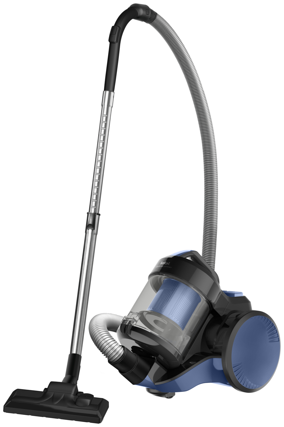 Пылесос Tefal TW1931RH, мощность 1200 Вт, сухая уборка, шум 84 дБ, синий/черный