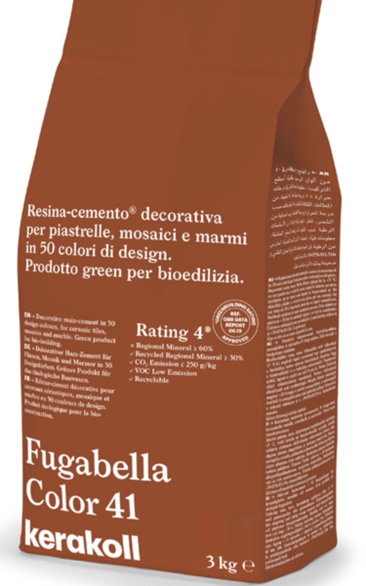 Kerakoll Fugabella Color 41 затирка для швов полимерцементная (50 оттенков) 3 кг.
