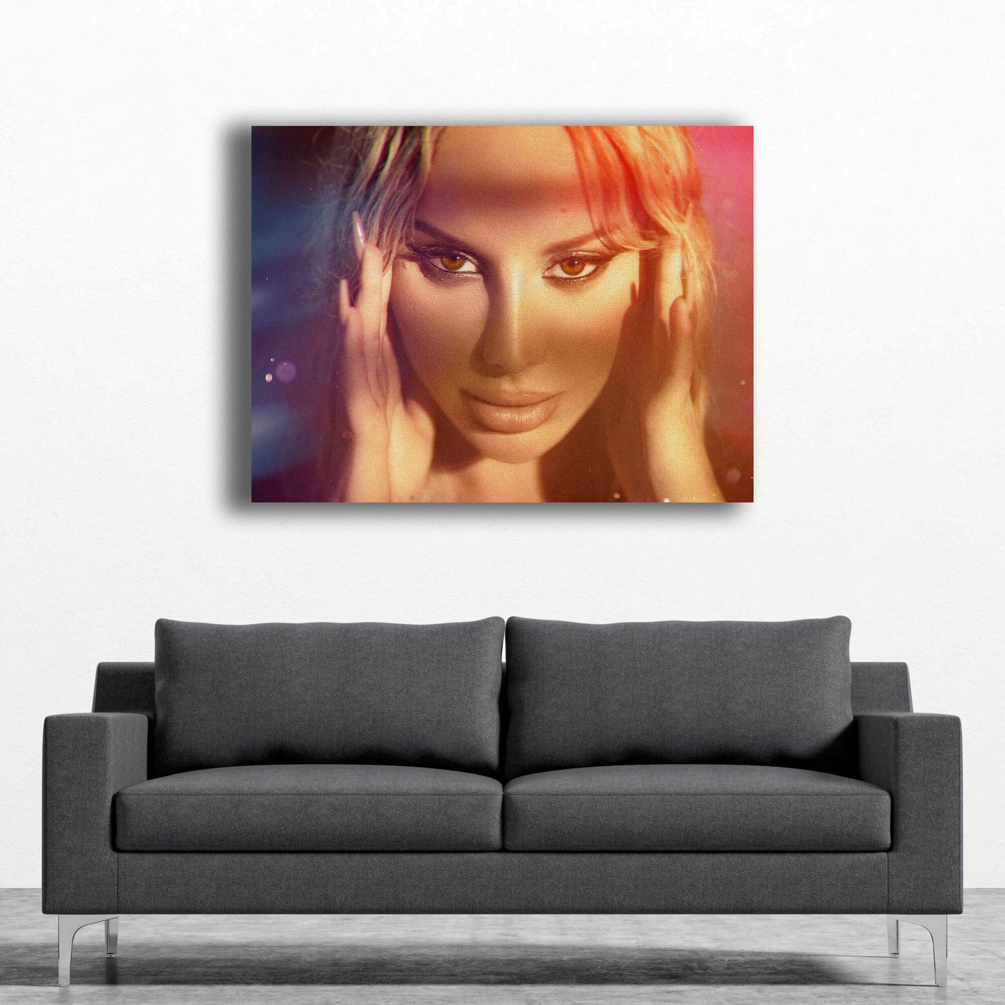 Интерьерная картина на холсте / Певица / Анна Асти 30*40