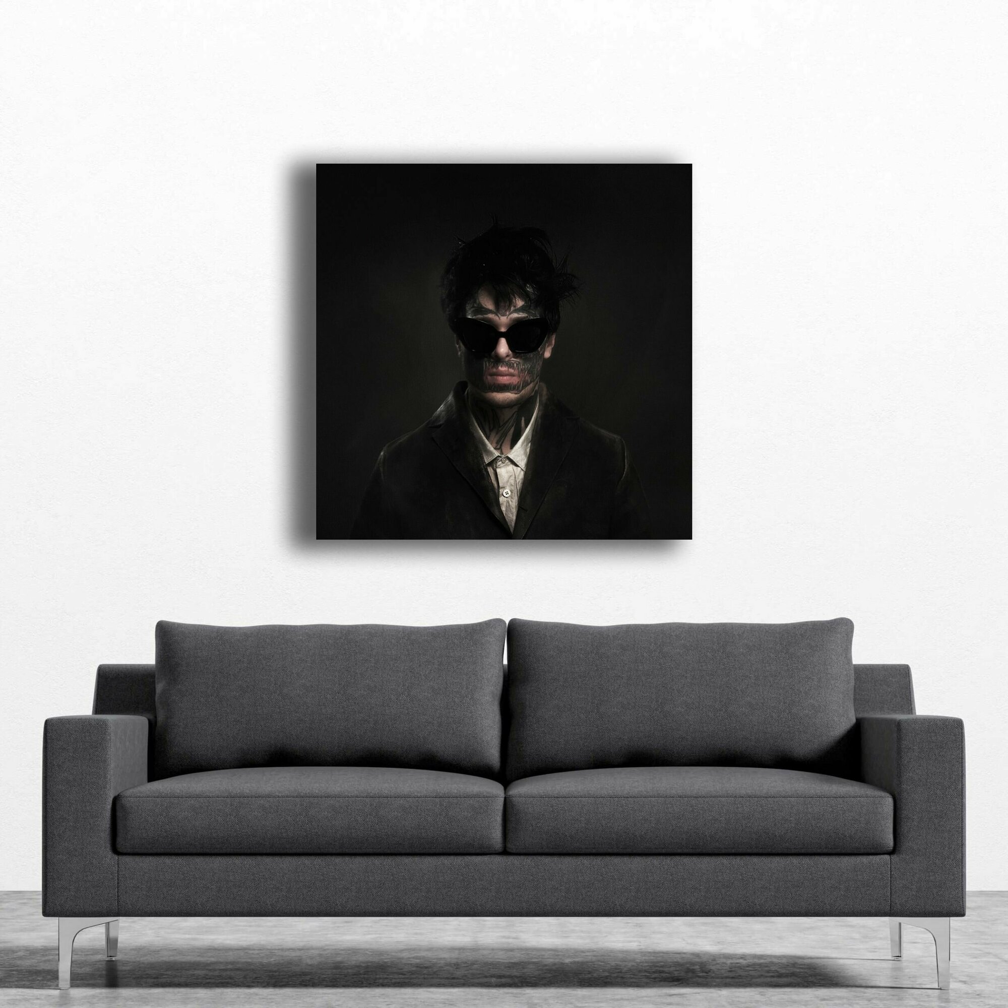 Интерьерная картина на холсте / Кишлак / 60*60