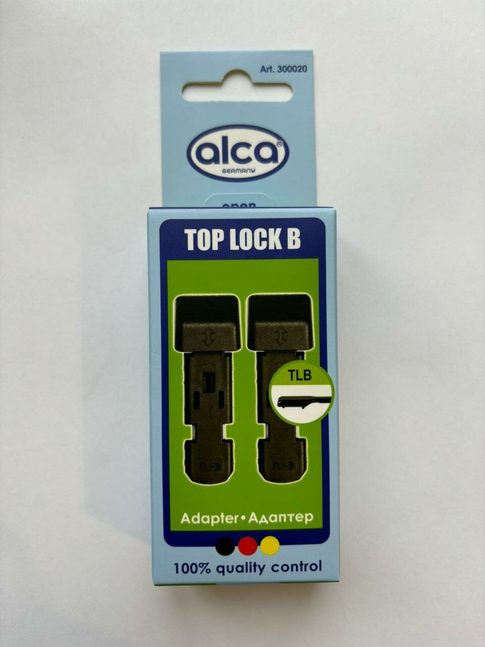 Адаптеры для щеток Top lock B (TL B) (2шт) с верхним замком VATL 5.1 /VESTA 19- , DUSTER KAPTUR/