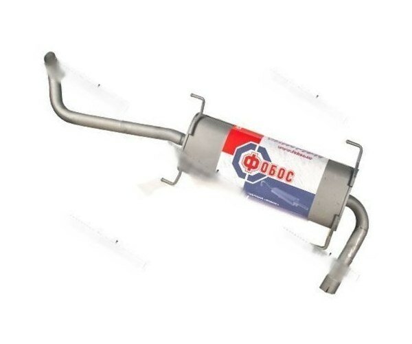 Глушитель peugeot boxer 3 citroen jumper 3 фобос основной 30115