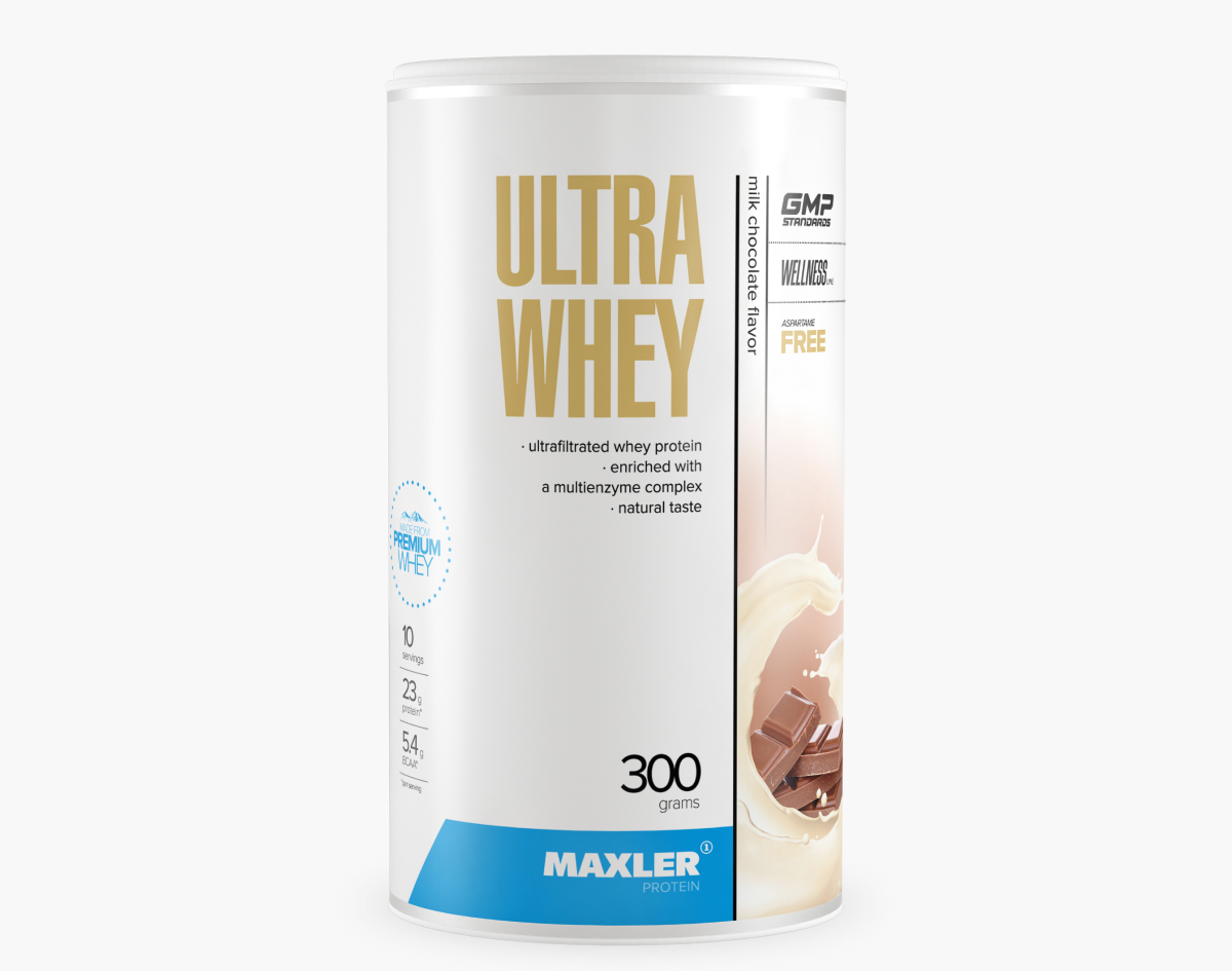 Протеин сывороточный Maxler Ultra Whey (300 гр) (молочный шоколад)