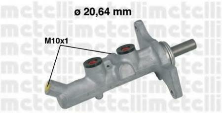 Цилиндр тормозной TOYOTA COROLLA 03, 050592 METELLI 05-0592