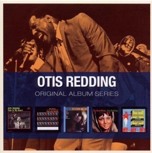 REDDING, OTIS - ORIGINAL ALBUM SERIES (Pain In My Heart / The Great Otis Redding Sings Soul Ballads / Otis Blue / Otis Redding Sings Soul / The Soul Album / Complete & Unbelievable. The Otis Redding Dictionary Of Soul). 5 CD