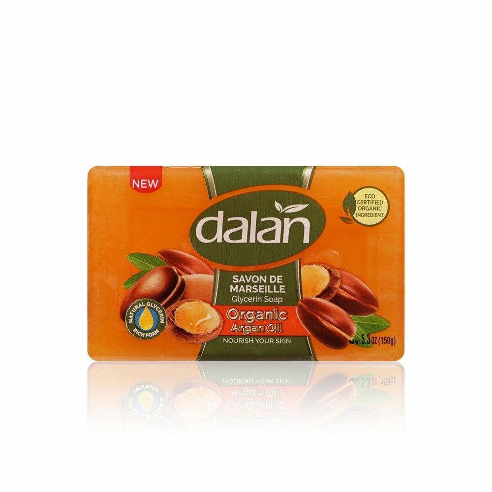 Туалетное мыло Dalan Organic Argan" Savon De Marseille" 150 г