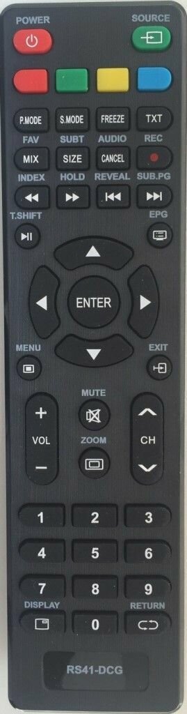 Пульт RS41-DCG для телевизоров Digma ECON Hartens HI Leben Leff Loview Novex Orion STARWIND Vekta Irbis