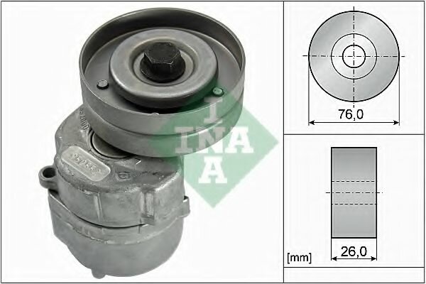 Ролик натяжной приводного ремня INA 534 0135 30