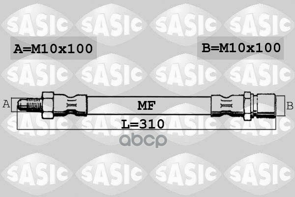 Шланг тормозной FORD Mondeo Sasic арт. 6606124