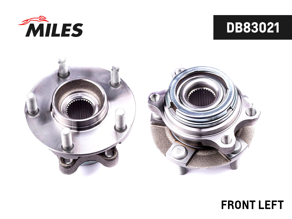 MILES Ступица с подшипником NISSAN TEANA J32/MURANO Z51 3.5 07- передняя левая