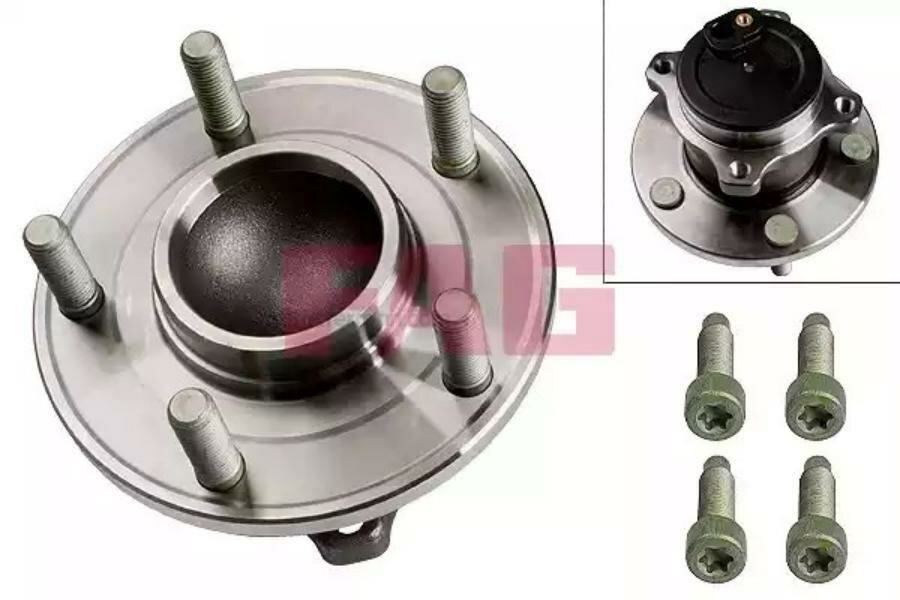 FAG 713615750 Ступица колеса задн MAZDA: 3 03-