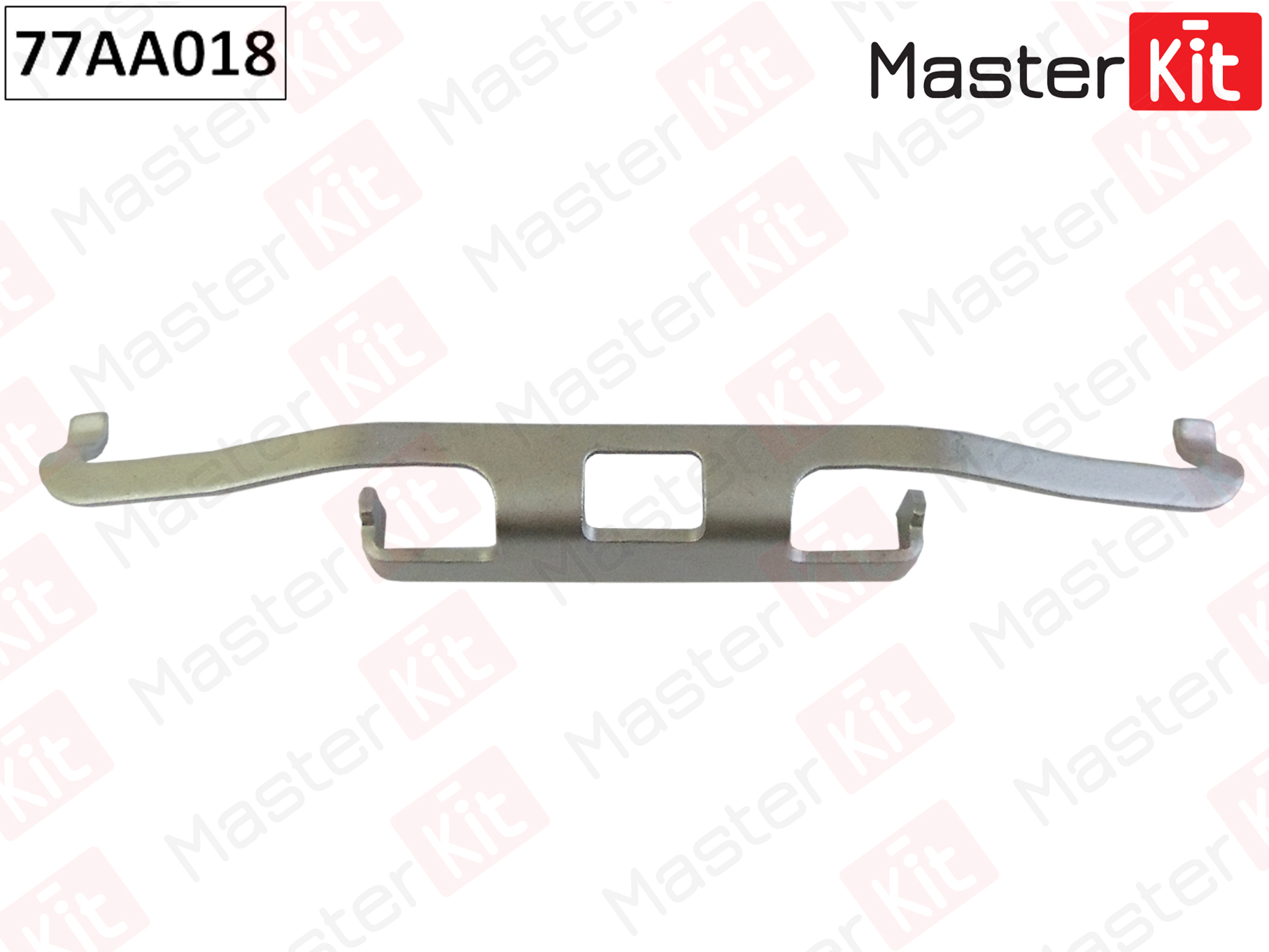 MASTERKIT 77AA018 комплект установочный тормозных колодок