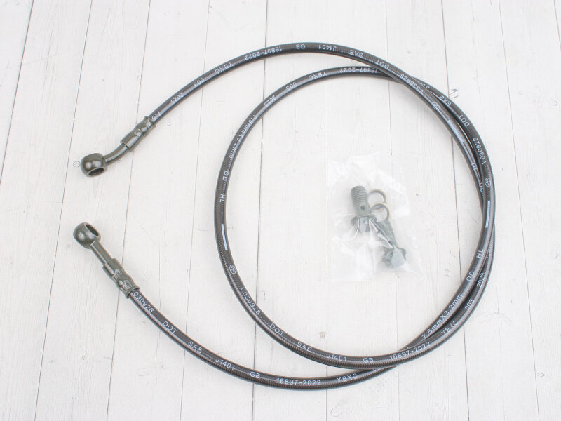 PitBikeClub Гидролиния (шланг) 1,25м переднего тормоза 10"-10"