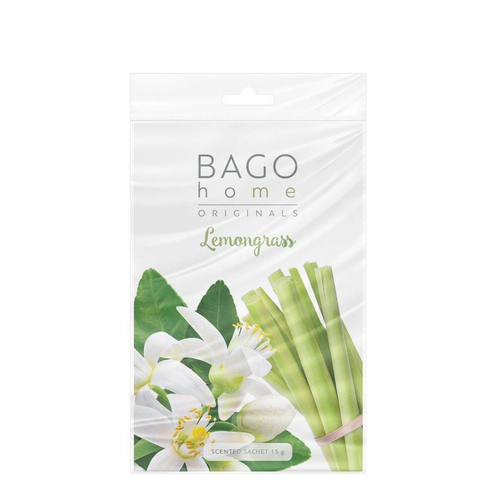 Лемонграсс BAGO home ароматическое саше 15 г