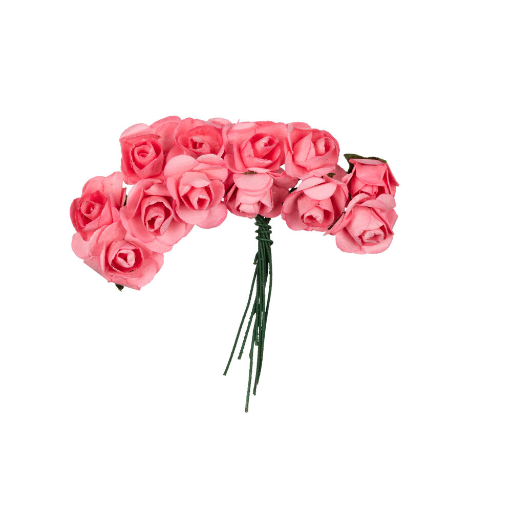 Mr.Painter PFE-15 Декоративные элементы Цветы 12 шт 09 Дымчатая роза т. розовый для декора