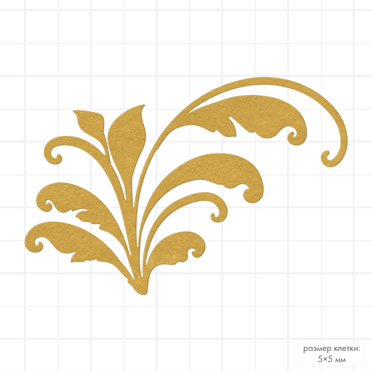 Mr.Painter DICUT-M0098-VQ34 Нож для вырубки 5.2 x 3.6 см Завиток для декора открыток