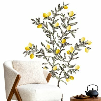 Наклейка интерьерная на стену «Лимонное дерево»