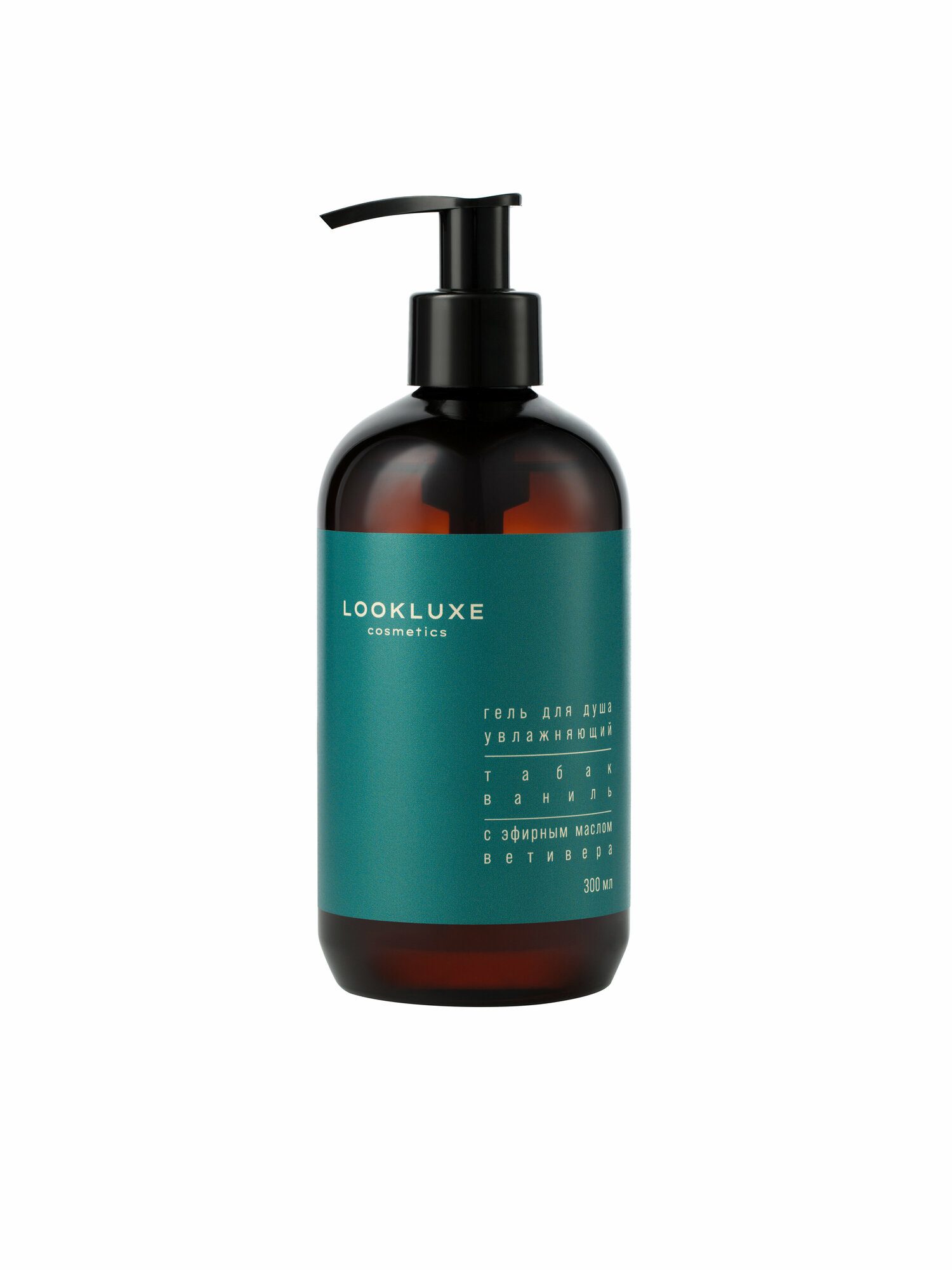 LOOKLUXE Гель для душа табак-ваниль-ветивер, 300 мл