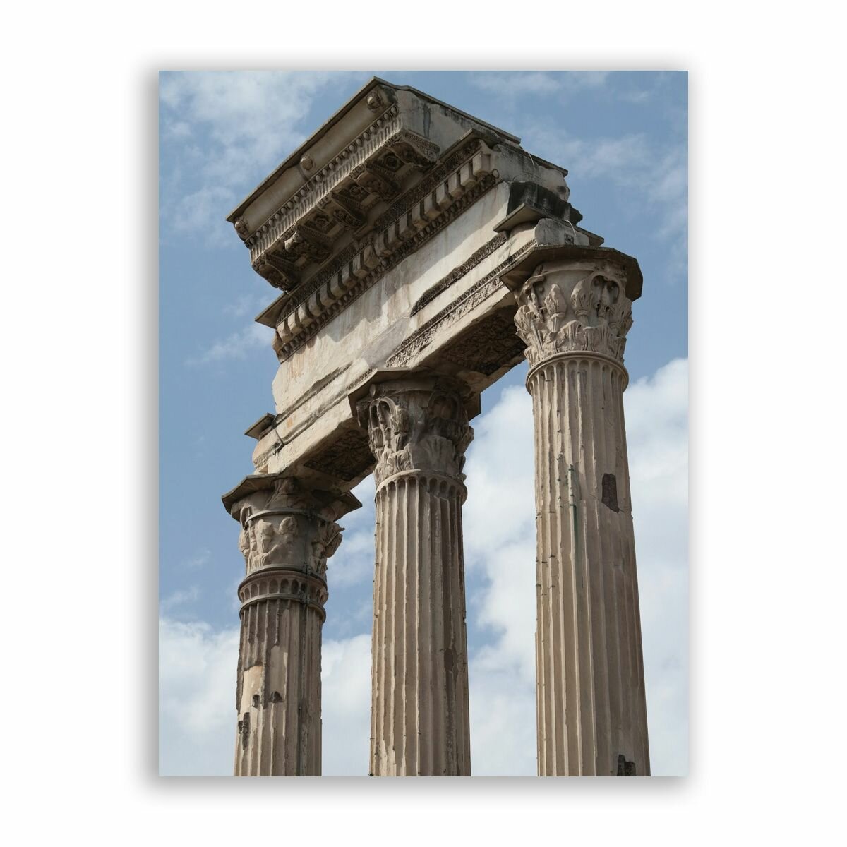 Постер, плакат на бумаге / Архитектура / Размер 60 x 80 см