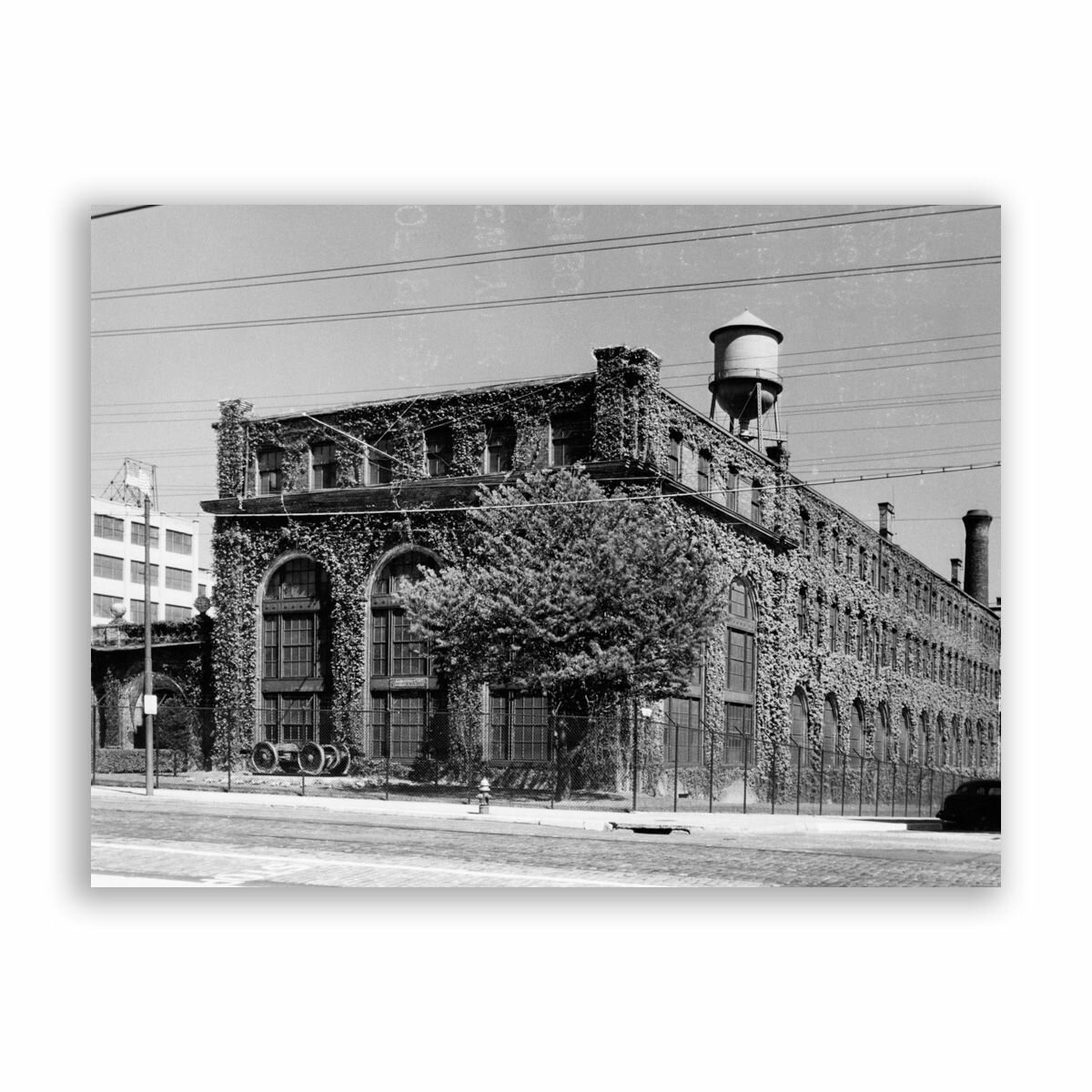 Постер, плакат на бумаге / Национальный исторический парк Томас Эдисон / Размер 30 x 40 см