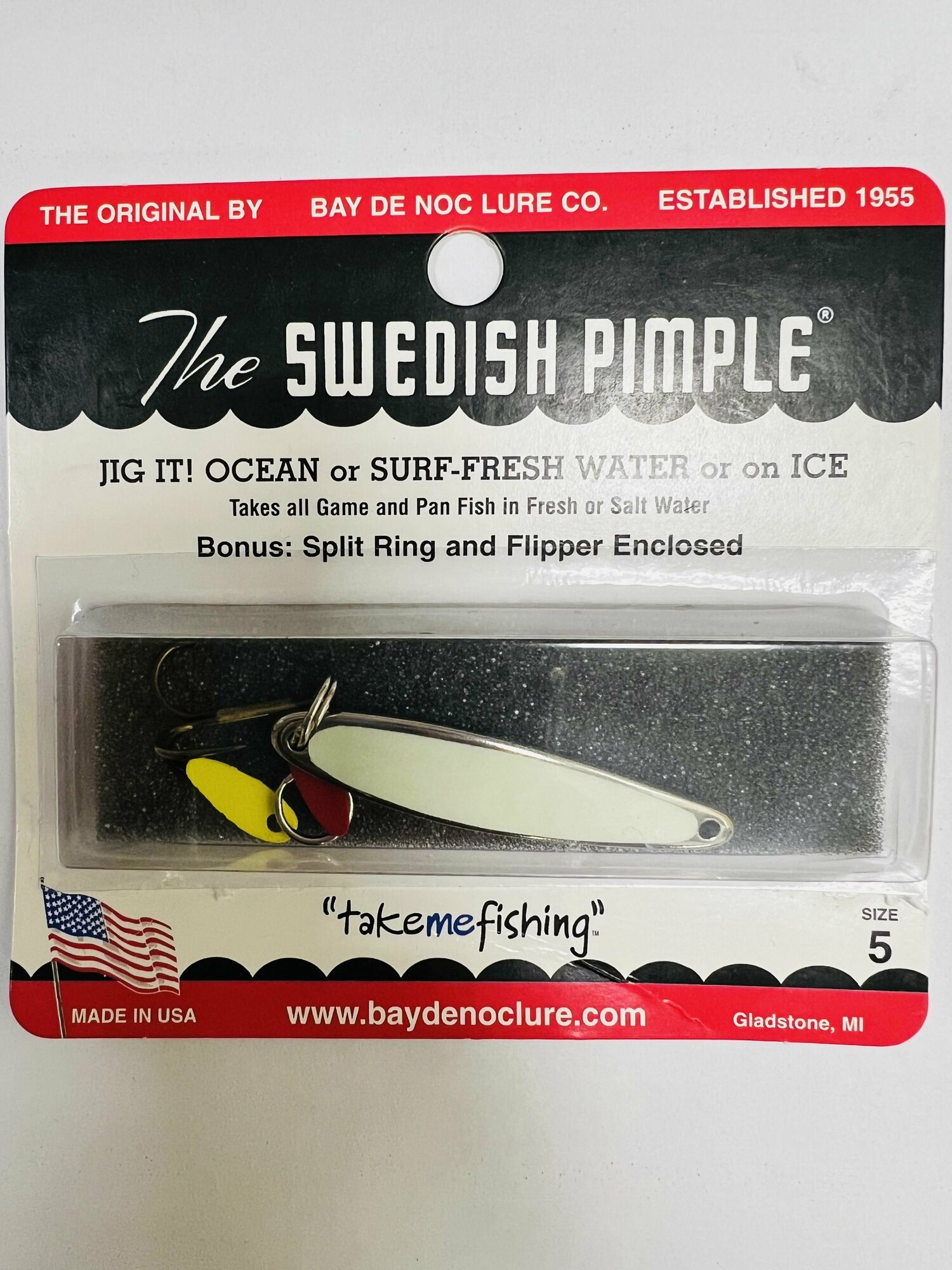 Блесна зимняя The Swedish Pimple 5