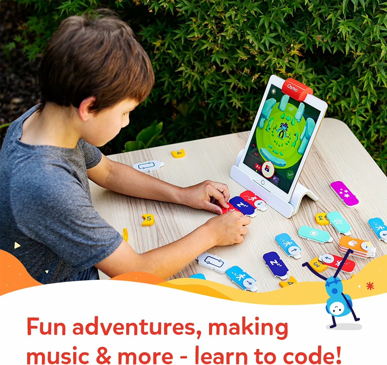 Набор для обучения программированию Osmo Coding Starter Kit для iPhone и iPad STEM игрушка