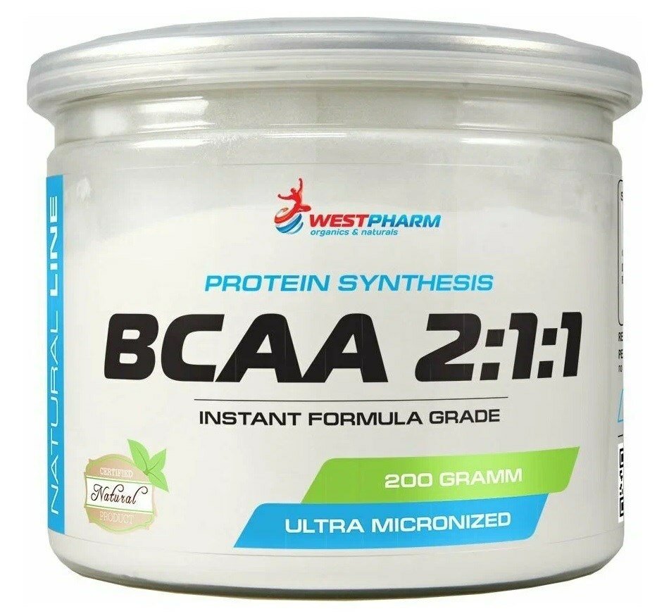 WESTPHARM Natural Line BCAA 2:1:1 (200г)