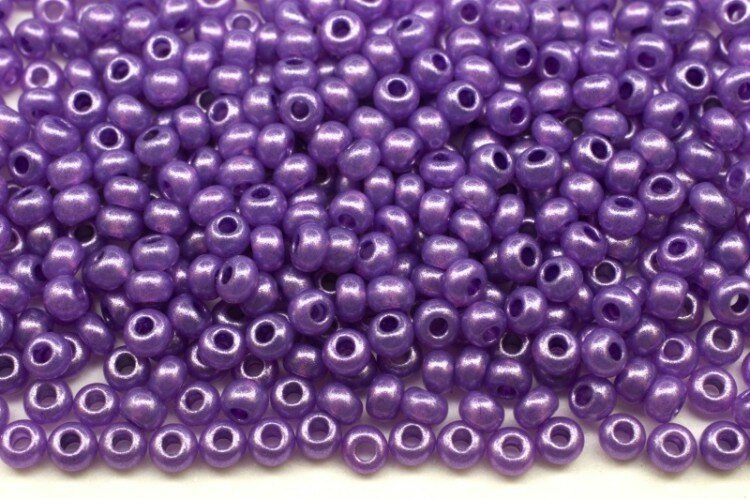 Бисер чешский PRECIOSA круглый 10/0 17728 сиреневый, 5 грамм
