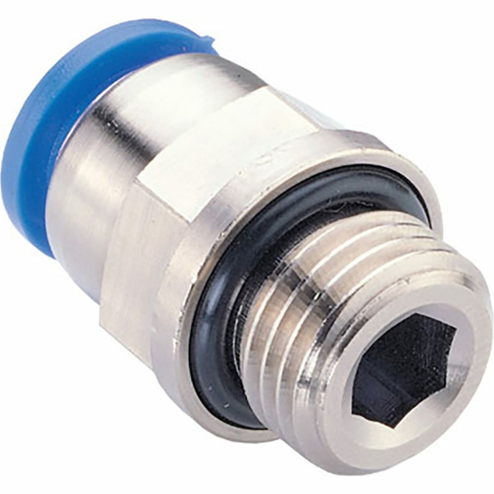 Фитинг 12 мм с наружной металлической резьбой M12 CDC Pneumatics PC 12M12