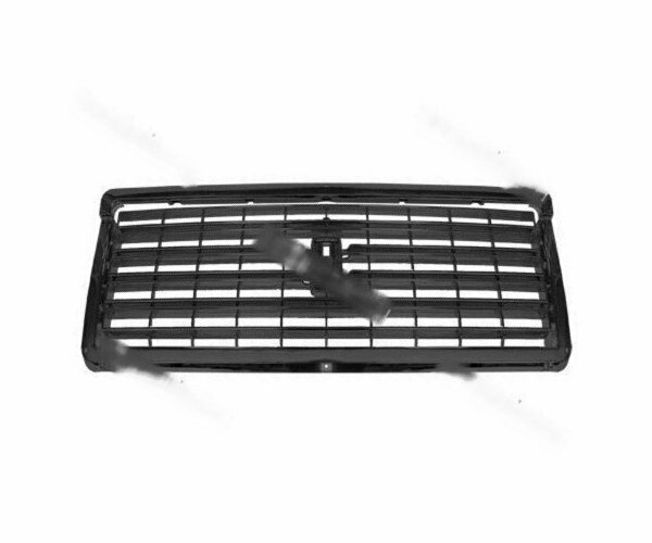 Решетка радиатора 2107 черная с планкой СЭД для автомобилей ВАЗ 2107