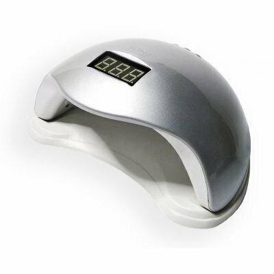 JessNail Лампа маникюрная UV-LED SUN 5 48W, Серебро (107786)