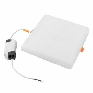 Панель светодиодная встраив. безрам. Квадрат 36W(3460lm) 6500K под любое отвер. (45-125мм)General