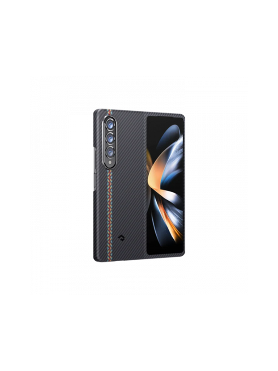 Чехол Pitaka Fusion Weaving Air Case для Samsung Galaxy Z Fold4, Rhapsody, кевлар (арамид)