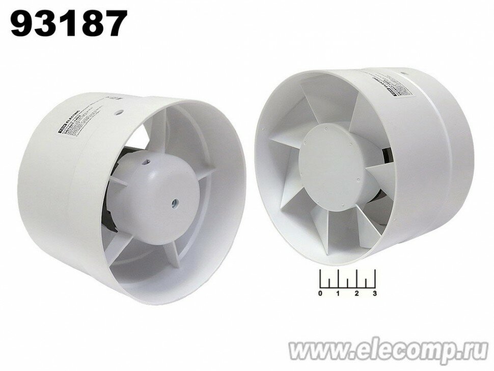 Вентилятор внутриканальный d-125мм TDM (1807-1802)