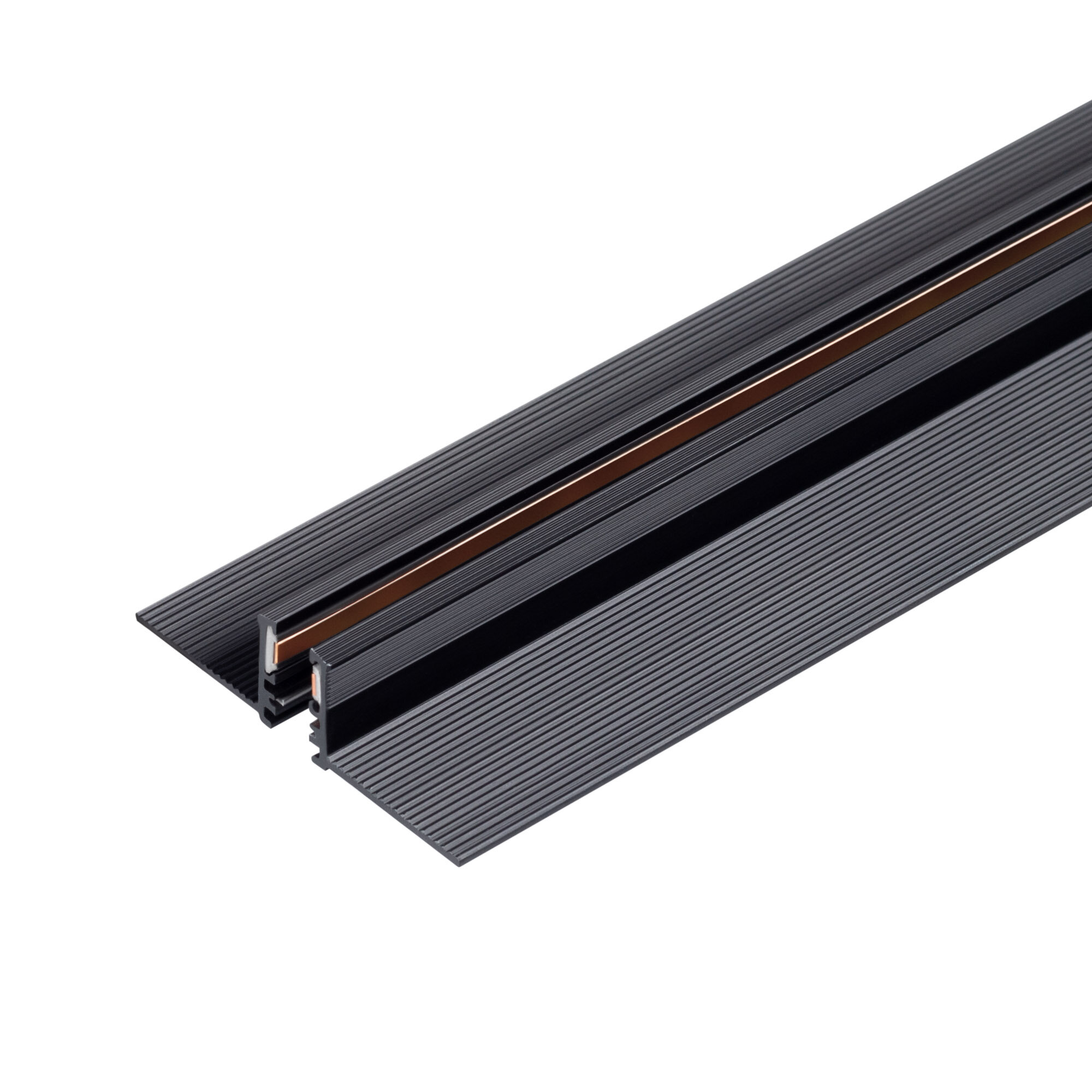 Шинопровод (трек) Arlight Трек встраиваемый MAG-MICROCOSM-TRACK-4115-FDW-1000 (BK) (Arlight, IP20 Металл, 3 года)