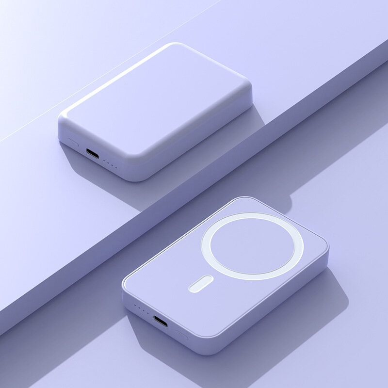 Беспроводной мини-пауэрбанк MagSafe 3c с магнитным креплением — это компактный и портативный подарок с возможностью нанесения логотипа, идеально подходящий в качестве подарка в виде мобильного пауэрбанка.