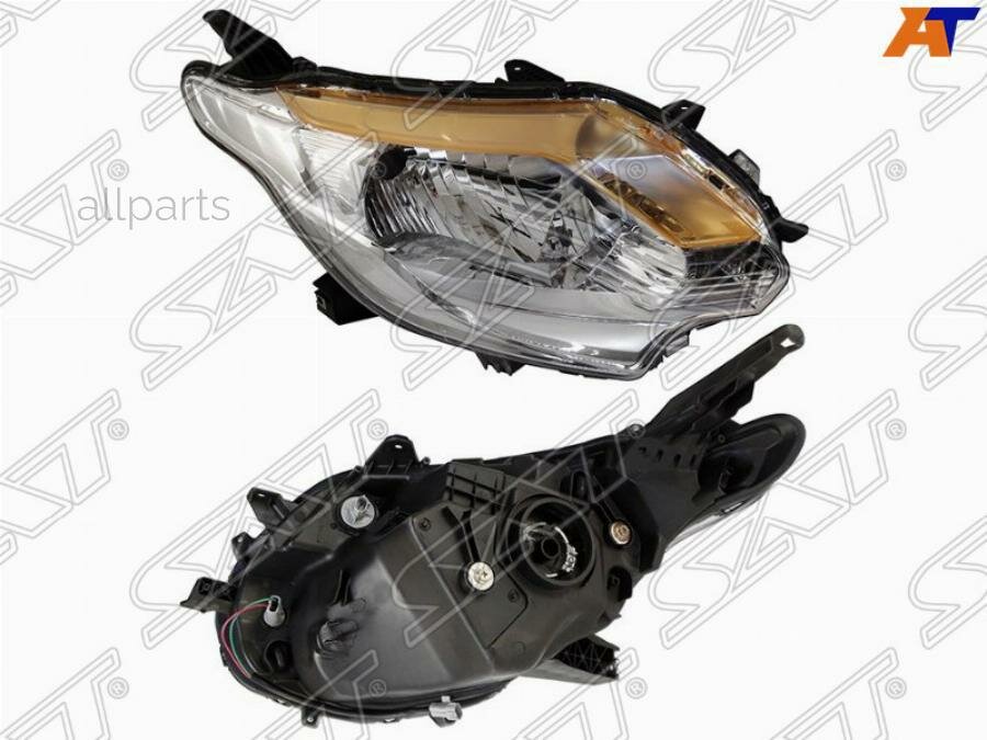 SAT ST-214-11ADR-EM1 Фара Mitsubishi L200 15-19 (Справа/ Галоген/ Ручная регулировка)